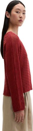 Marc O'Polo Strickpullover aus Bio-Baumwolle-Leinen-Mix