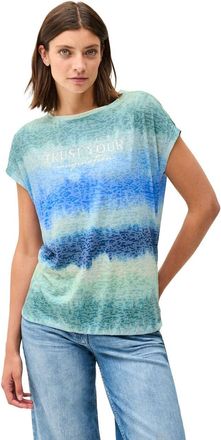 Cecil Damen Shirt in Ausbrenner-Optik