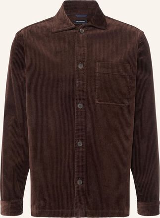 Strokesman's Strokesmans Overshirt Aus Cord braun