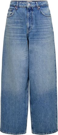 Only Female Jeans mit weitem Bein ONLAMBER Niedrige Taille Baggy Fit Jeans