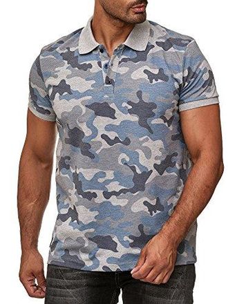Red Bridge Redbridge Hommes Classique Poloshirts Camoufler Shirts Loisir Mode T-Shirts