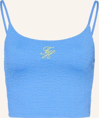 Tommy Hilfiger Bustier-Bikini-Top blau