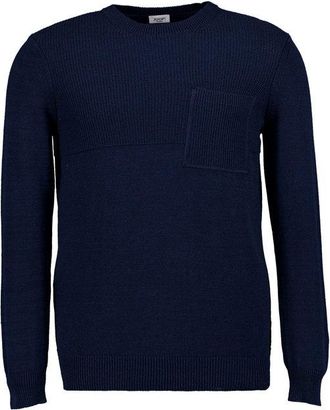 Joop Herren Pullover blau unifarben