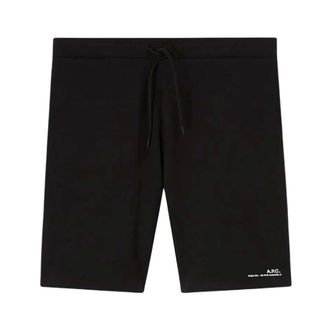 A.P.C. A.p.c. - Shorts d&eacute;contract&eacute;s - Homme - Shorts - Noir - Taille: XL