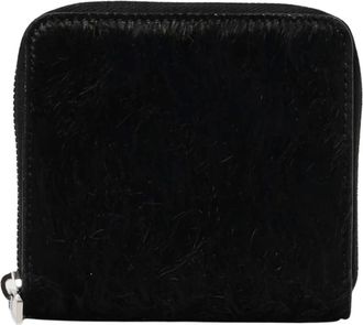 Rick Owens Homme, Accessoires, Noir, Taille: ONE Size Zipped Fury Wallet