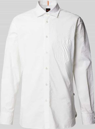 Boss Orange by Hugo Boss Freizeithemd mit Knopfleiste Modell Remiton