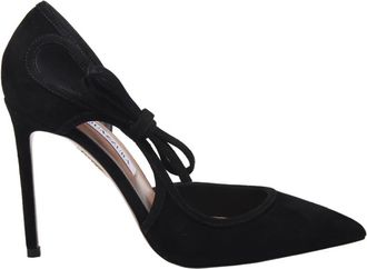 Aquazzura Femme, Chaussures, Noir, Taille: 39 EU Soave Pump 105