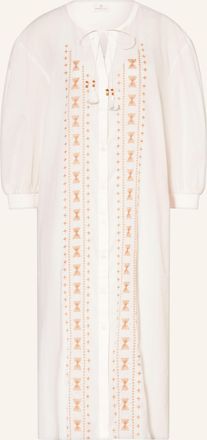Watercult Watercult Strandkleid Coastal Bohemia Mit Stickereien weiss