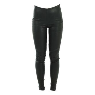 BTF-CPH 10412 Lederleggings - - Trousers - Damen - Schwarzk - 2XL