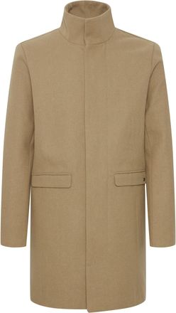 Solid SDJampa Herren Wintermantel Wollmantel Winterjacke mit Stehkragen Eingrifftaschen Regular fit, Größe:XL, Farbe:Sand (171022)