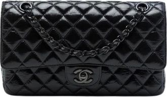 Chanel Pre-owned Sac Bandouli&egrave;re Double Flap - Femme - Pre-owned - Noir - Taille: ONE Size