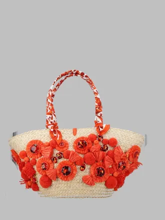 Dolce & Gabbana Womens Shoulder Bag Capri Multicolour Viscose