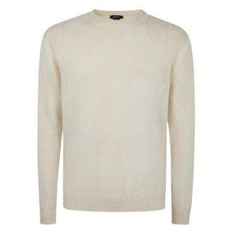 Avant Toi Round-Neck Strickwaren - - Knitwear - Herren - Beige - M