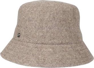 Loevenich Chapeau seau | M&eacute;lange de laine | Taille unique | Femme | Accessoire de mode &eacute;l&eacute;gant, sable, taille unique