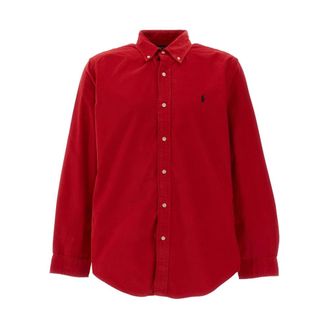 Polo Ralph Lauren Corduroy Shirt - - Shirts - Herren - Rot - S