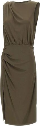 Liu Jo Femme, Robes, Brun, Taille: 38 FR Robe Midi