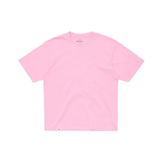 Edwin Homme, Tops, Rose, Taille: 2XL T-Shirt Basique Oversize