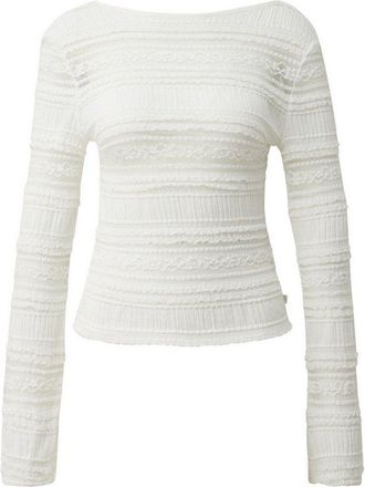 QS by s.Oliver Langarmshirt T-Shirt Spitzenshirt