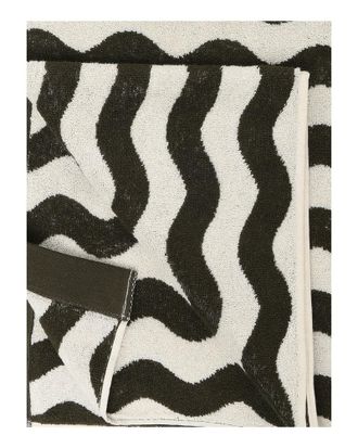 OAS Gemustertes Badetuch aus Baumwolle in Frottee-Qualit&auml;t in