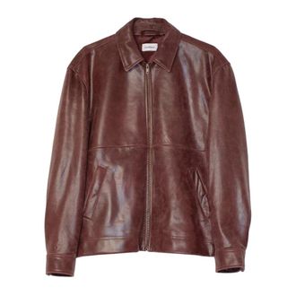 Soulland Murphy Lederjacke - - Jackets - Herren - Braun - XS/S