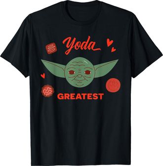 Star Wars Valentines Day Yoda Greatest Funny Valentine T-Shirt