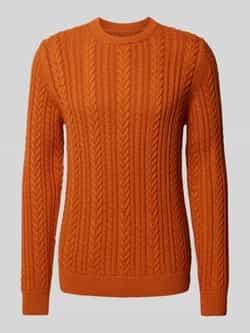 Mc Neal Strickpullover mit Zopfmuster