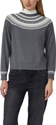 s.Oliver Feinstrickpullover mit Norwegermuster