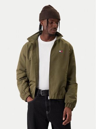 Tommy Jeans &Uuml;bergangsjacke Essential DM0DM22720 Gr&uuml;n Regular Fit