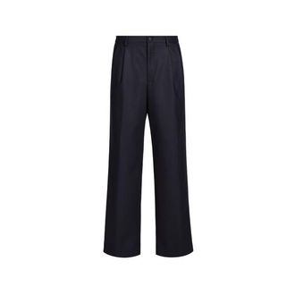Saison 1865 Pantalon large Goose en laine