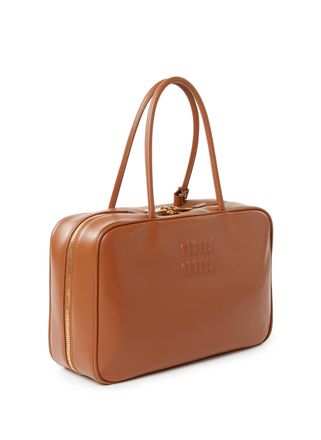 Miu Miu Beau Lederhandtasche - Braun