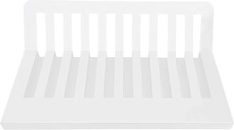 Generic Fliesenst&auml;nder, Mit 10 F&auml;chern Und Geneigter R&uuml;ckseite, Bodenstehende Lagerung for Einzelhandelsgesch&auml;fte, for Einzelhandelsausstellungsr&auml;ume(White)