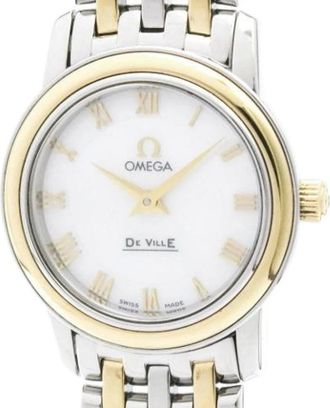 Omega Montre-bracelet Pre-owned De Ville 424.20.24.60.05.001 - Femme - Pre-owned - Blanc - Taille: ONE Size