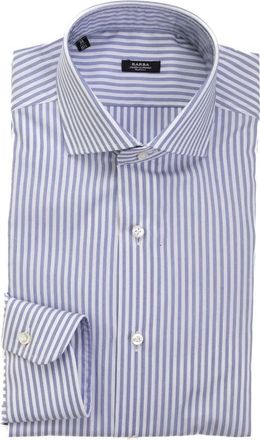 Barba Homme, Chemises, Bleu, Taille: L Chemise Habill&eacute;e Ray&eacute;e