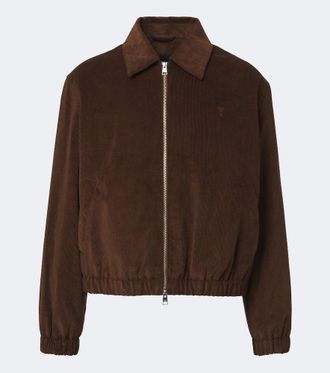 Ami Veste blouson Ami de Coeur en coton