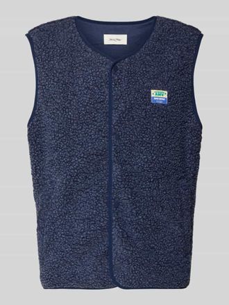 American Vintage Straight Fit Weste mit Logo-Patch Modell Hoktown