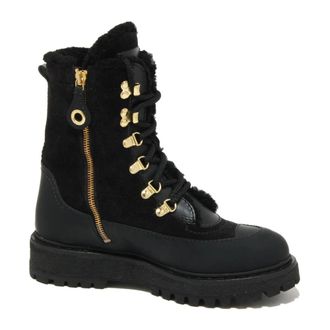 Car Shoe Eco Fur Stiefelette - - Shoes - Damen - Schwarzk - 36 EU