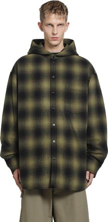 Balenciaga Padded Hooded Shirt