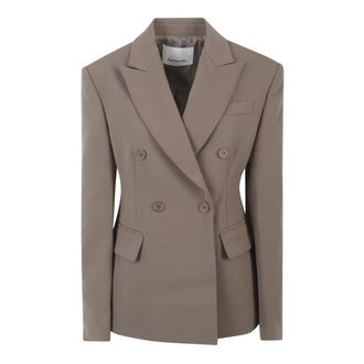 Frankie Shop Doyer Taillenbetonter Blazer - - Jackets - Damen - Grau - S