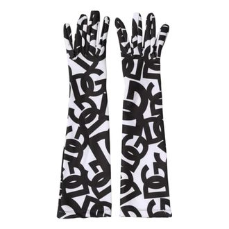 Dolce & Gabbana Femme, Accessoires, Multicolore, Taille: ONE Size Elbow Length Mitten Gloves