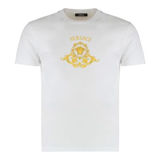 Versace Herren, Oberteile, Wei&szlig;, XLGr&ouml;&szlig;e