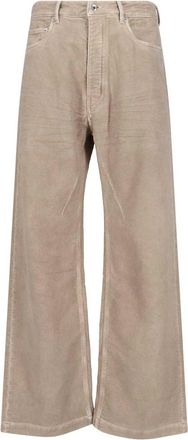 Rick Owens Straight Leg Jeans - Beige