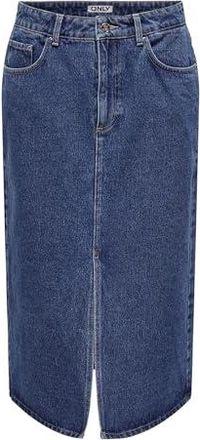 Only Jupe Bianca Medium Blue Denim XL