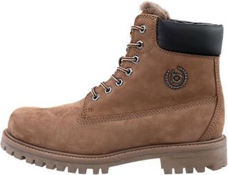 Bugatti Homme 321-ANV40 Botte Tendance, Marron Moyen Noir, 43 EU