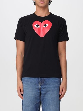 Comme Des Gar&ccedil;ons Kurz&auml;rmeliges Baumwoll-T-Shirt mit aufgedrucktem Logo