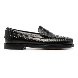 Sebago Femme, Chaussures, Noir, Taille: 36 1/2 EU Dan Studs