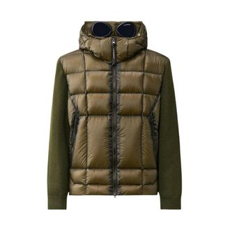 C.P. Company C.p. Company - Veste matelass&eacute;e Goggle - Homme - Vestes - Vert - Taille: L