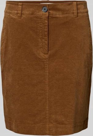 Marc O'Polo Leicht ausgestellter Cord-Rock aus Baumwoll-Mix