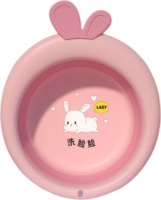 Generic Faltbare Waschschalen f&uuml;r Kinder - -Sp&uuml;le, Waschbecken Zubeh&ouml;r f&uuml;r Neugeborene | Faltbare Sp&uuml;le, Multifunktions-Waschsch&uuml;ssel f&uuml;r Neugeborene