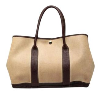 Herm&egrave;s Pre-owned The Garden Party 36 Tote Bag - Femme - Pre-owned - Beige - Taille: ONE Size