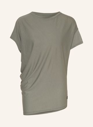 super.natural T-Shirt Yoga Loose Mit Merinowolle gruen